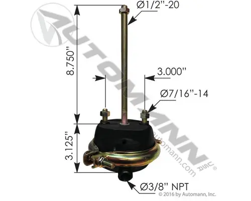 AUTOMANN 12 BRAKE CHAMBER (SPRING) OEM# 5007117N in Stockton, CA #ATM ...