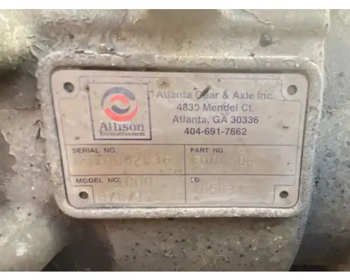 Allison 1000 SERIES Transmission Assembly in Elkton, MD #P-33118