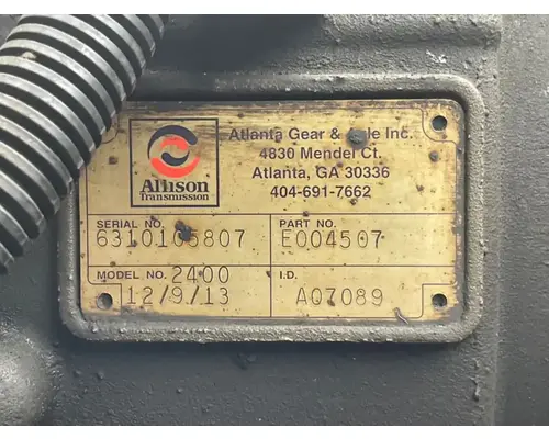 Allison 2400 Transmission Assembly in Elkton, Maryland $1,189.99 #P-31589