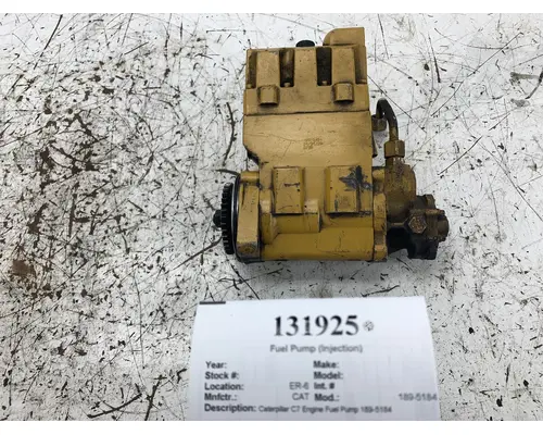 CAT 189-5184 Fuel Pump (Injection) OEM# 1895184 in OWENSBORO, KY $350. ...