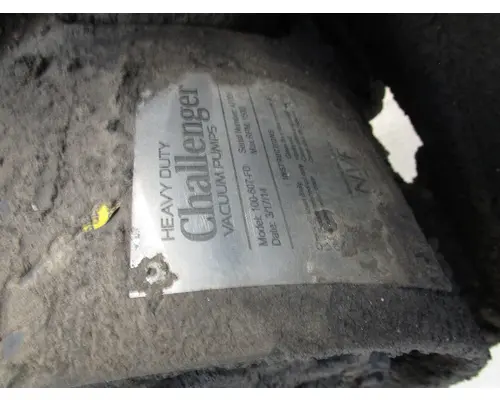 CHALLENGER VAC PUMP 100-607-FD Equipment (Mounted) OEM# 100-607-FD in ...