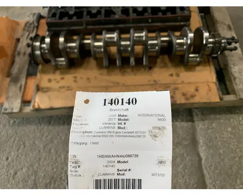 CUMMINS 3073707 Crankshaft OEM# 3073707 in OWENSBORO, KY #140140
