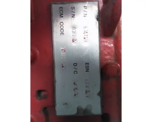 CUMMINS ISB-CR-6.7 ENGINE CONTROL MODULE (ECM) OEM# 537106 in Spokane ...