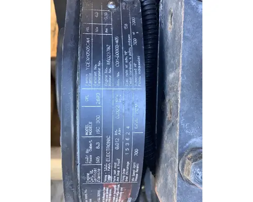 CUMMINS ISC Engine Assembly in Denver, CO #51298