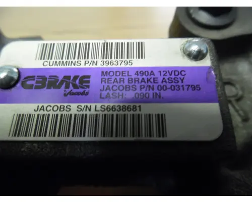 CUMMINS ISL9 ENGINE BRAKE OEM# 3963795 in Wykoff, MN #54466