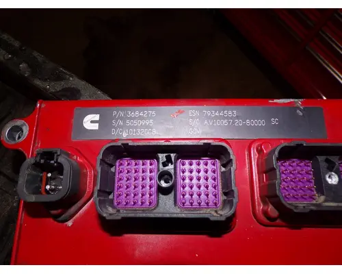 CUMMINS ISX15 ECM OEM# 3684275 in SUMMERVILLE, SC $600.00 #6940