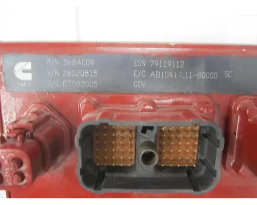 CUMMINS ISX ENGINE CONTROL MODULE (ECM) OEM# 3684009 in Athens, GA $850 ...