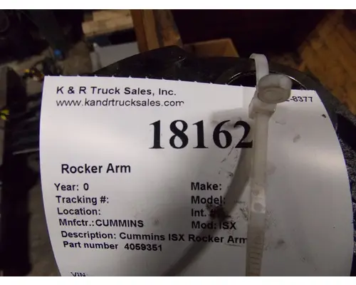 CUMMINS ISX Rocker Arm OEM# 4059351 in Holland, MI $45.00 #18162