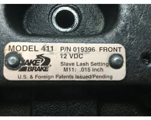 CUMMINS M11 CELECT Jake Brake ( see also 3053 Engine Valve & Related ...