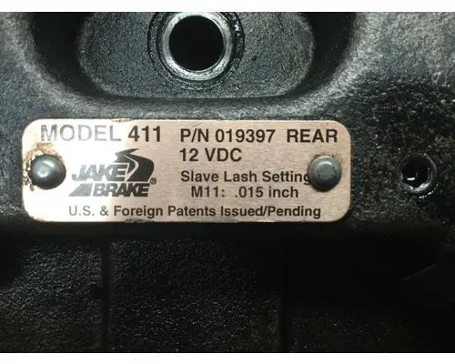 CUMMINS M11 CELECT Jake Brake ( see also 3053 Engine Valve & Related ...