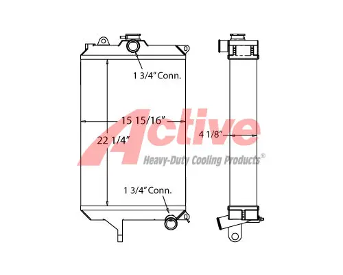 Case 430 Radiator OEM# 8766084 in PHILADELPHIA, PA #450458