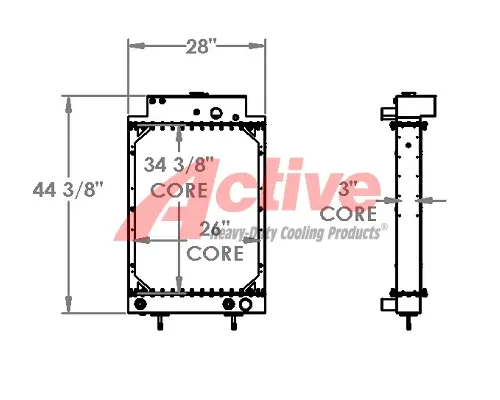 Crane Carrier Radiator in PHILADELPHIA, PA #451260