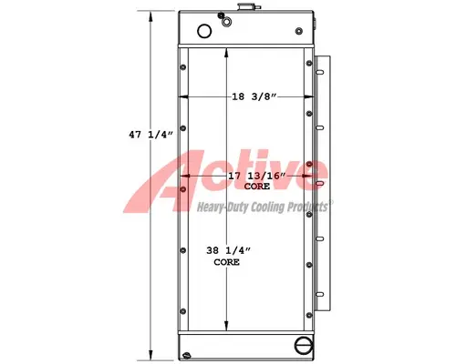 Cummins 200KW Generator Radiator OEM# 450750A in PHILADELPHIA, PA #450750