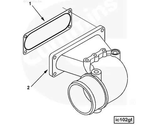 Cummins ISX Engine Parts, Misc. OEM# ................ in UCON, ID $9.92 ...