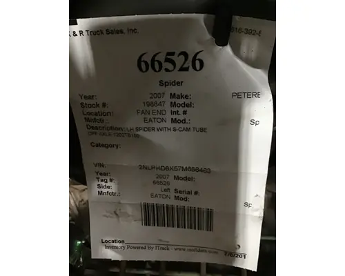 EATON Spider BRAKE SPIDER in Holland, MI $125.00 #66526