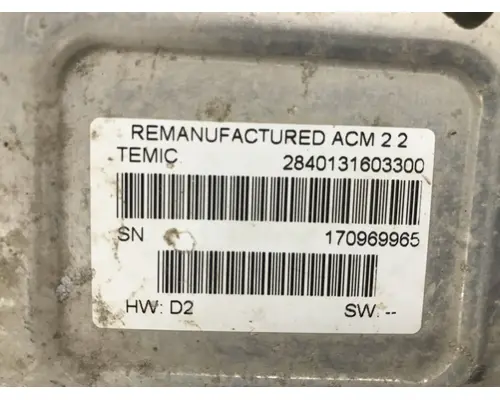 FREIGHTLINER AFTERTREATMENT CONTROL MODULE Electronic Chassis Control ...