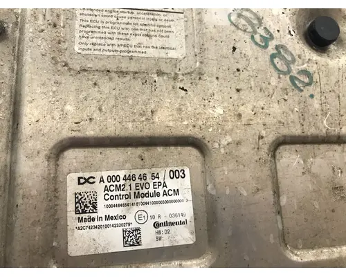 FREIGHTLINER AFTERTREATMENT CONTROL MODULE Electronic Chassis Control ...