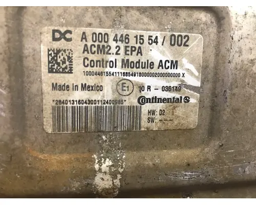 FREIGHTLINER AFTERTREATMENT CONTROL MODULE Electronic Chassis Control ...