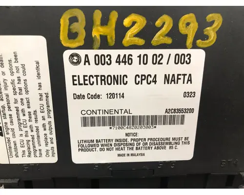 FREIGHTLINER CAB CONTROL MODULE Electronic Chassis Control Modules in ...