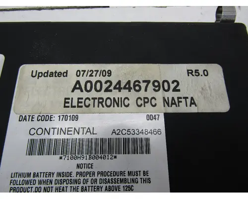 FREIGHTLINER CASCADIA ECM (Common Powertrain Controller) OEM ...