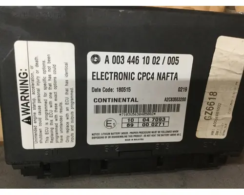 FREIGHTLINER CASCADIA Electrical Parts, Misc. OEM# EA0034461002 in ...