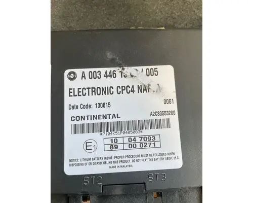 FREIGHTLINER Cascadia Common Powertrain Controller OEM# A0034461002 in ...
