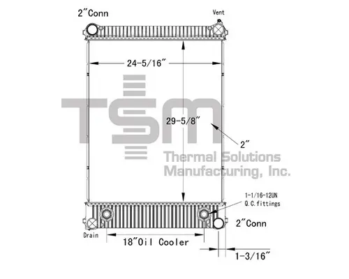 FREIGHTLINER M2 Radiators OEM# 437265P in CRANDALL, TX #437265P