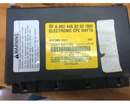 Freightliner CASCADIA Cab Control Module CECU in London, OH #25230422