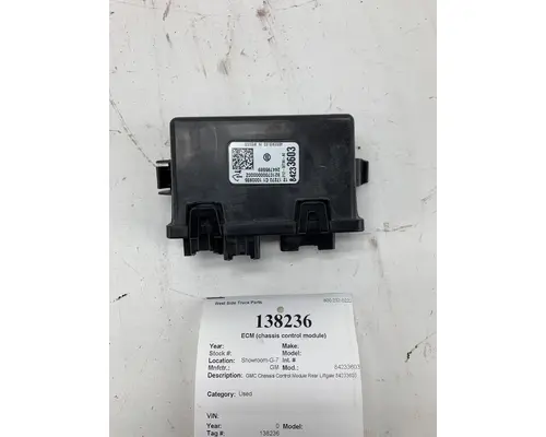 GM 84233603 ECM (chassis control module) OEM# 84233603 in OWENSBORO, KY ...