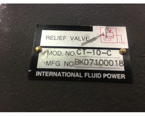 INTERNATIONAL FLUID POWE Hydraulic Pump OEM# CT10C in OIL CITY, LA $700 ...
