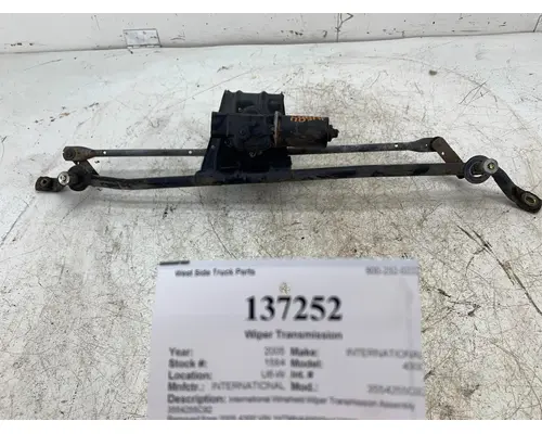 INTERNATIONAL 3554255C92 Wiper Transmission OEM# 3554255C92 in ...