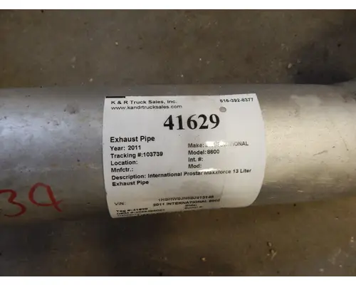 INTERNATIONAL 8600 Exhaust Pipe OEM# 3859492C91 in Holland, MI #41629