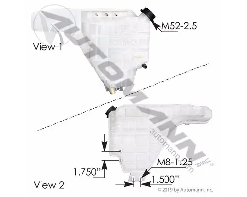 INTERNATIONAL Prostar Coolant Reservoir OEM# 4062314C1 in Dorr, MI $256 ...
