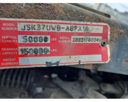 JOST AIR SLIDE FIFTH WHEEL OEM# JSK37UWB-A8PX16 in Spokane Valley, WA $950.00 #2196045