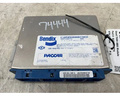 KENWORTH T680 ABS Module OEM# Q276073305 in Dorr, MI #320-10607