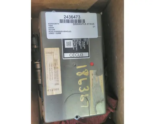 KENWORTH T680 CHASSIS CONTROL MODULE in Tampa, FL #2436473