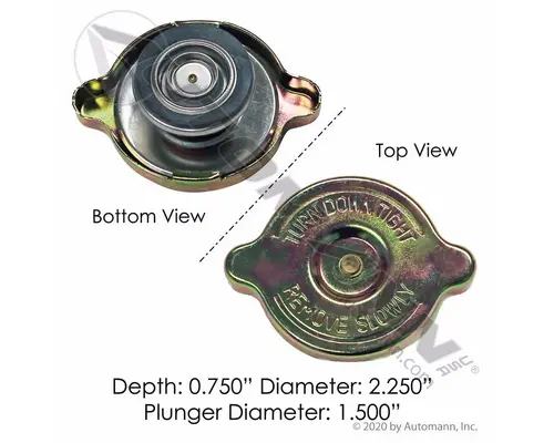 MACK Coolant Cap OEM# 16MF263 in Dorr, MI #789-10027