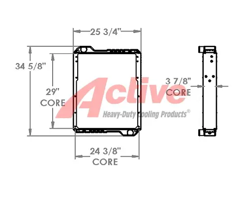 New Holland 845B Radiator in PHILADELPHIA, PA #451425