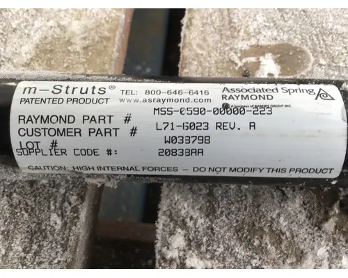 PETERBILT 579 HOOD SHOCK/STRUT OEM# L71-6022 in Spokane Valley, WA $425 ...