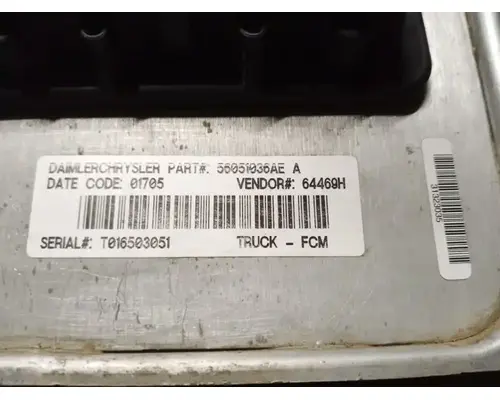RAM 2500 ECM (Chassis) in UCON, ID #242076