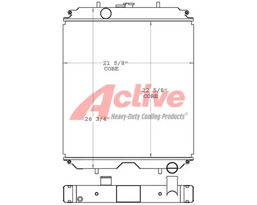 Skytrak DP70E Radiator in PHILADELPHIA, PA #450115