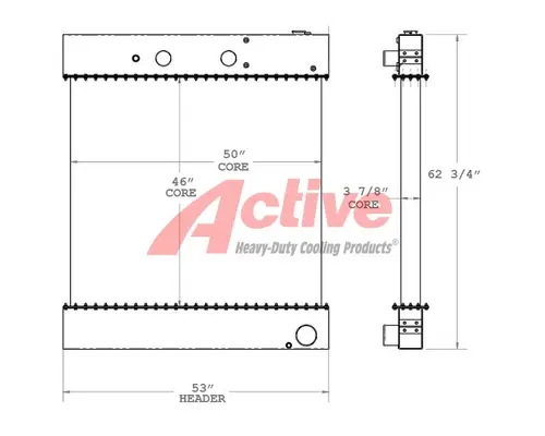 Spectrum Spectrum 500 Radiator OEM# 450474B in PHILADELPHIA, PA #450474