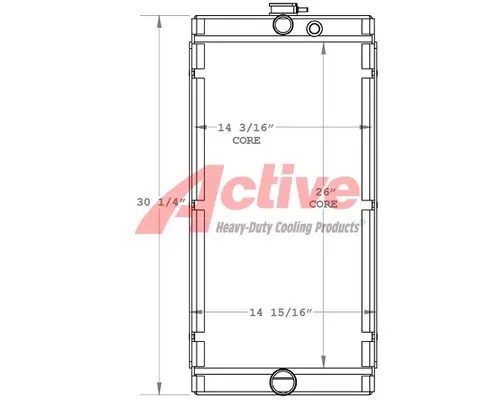 Sullair 185 Radiator OEM# 0225013976 in PHILADELPHIA, PA #450634