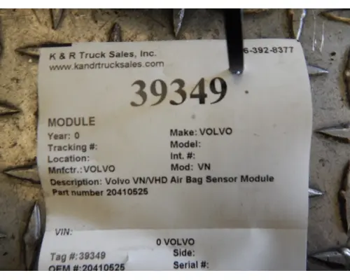 VOLVO VN Module OEM# 20410525 in Holland, MI #39349