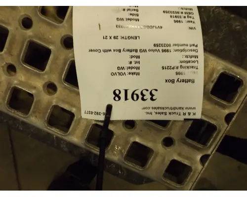 VOLVO WG Battery Box Cover OEM# 8023259 in Holland, MI $250.00 #33918
