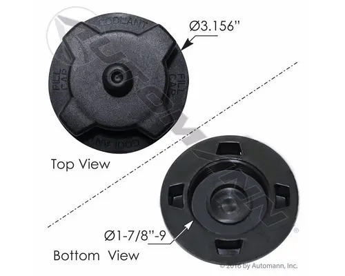 VOLVO Coolant Cap OEM# 20968839 in Dorr, MI #789-10016