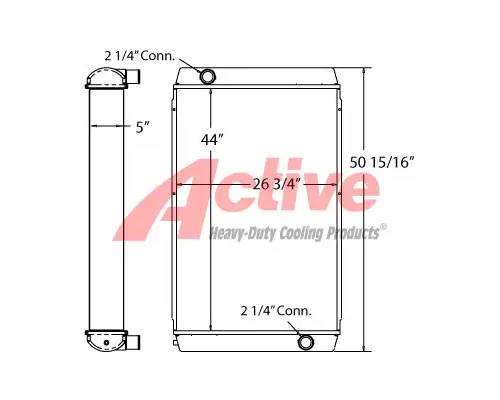 Volvo CE Radiator OEM# 1111068 in PHILADELPHIA, PA #450485