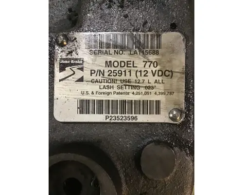 Jake/Engine Brake in Holland, MI #81559