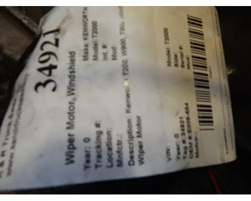 Wiper Motor, Windshield OEM# E005-554 in Holland, MI $100.00 #34921